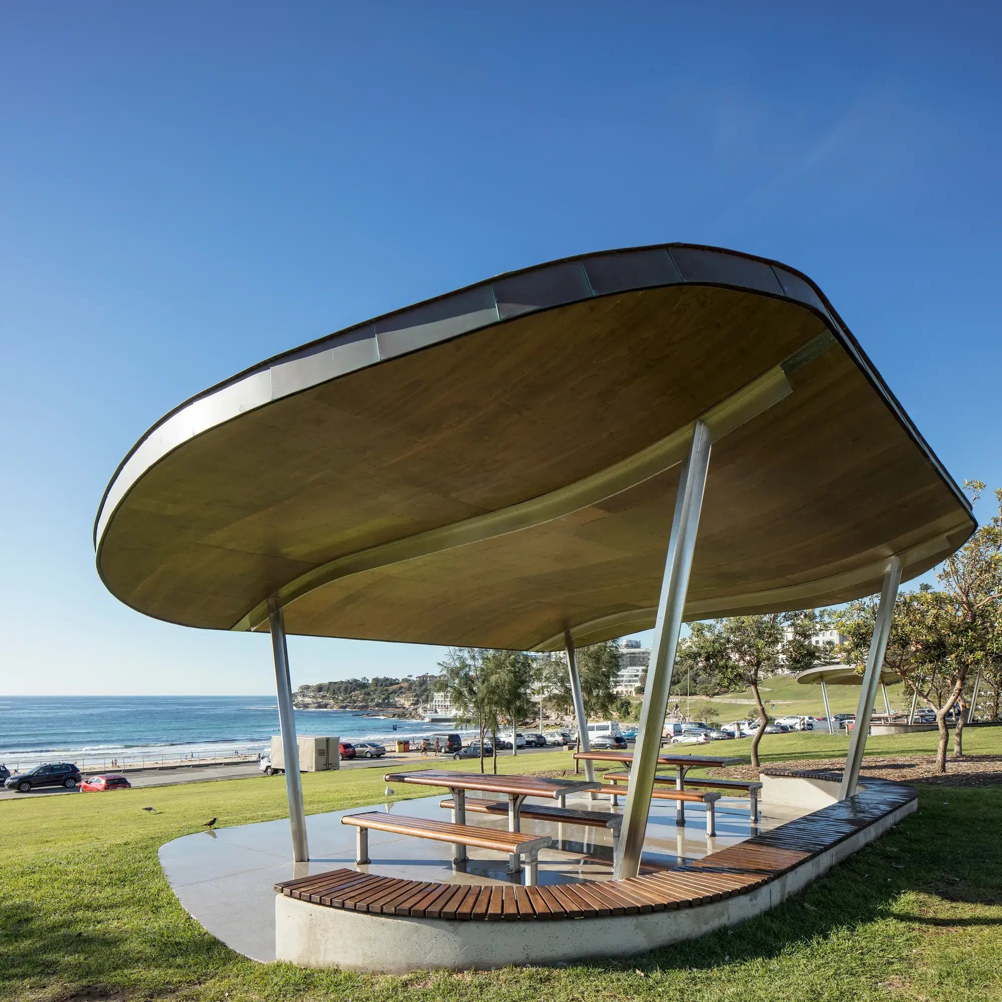 Bondi Beach Park Shelters | Portfolio | FORGE